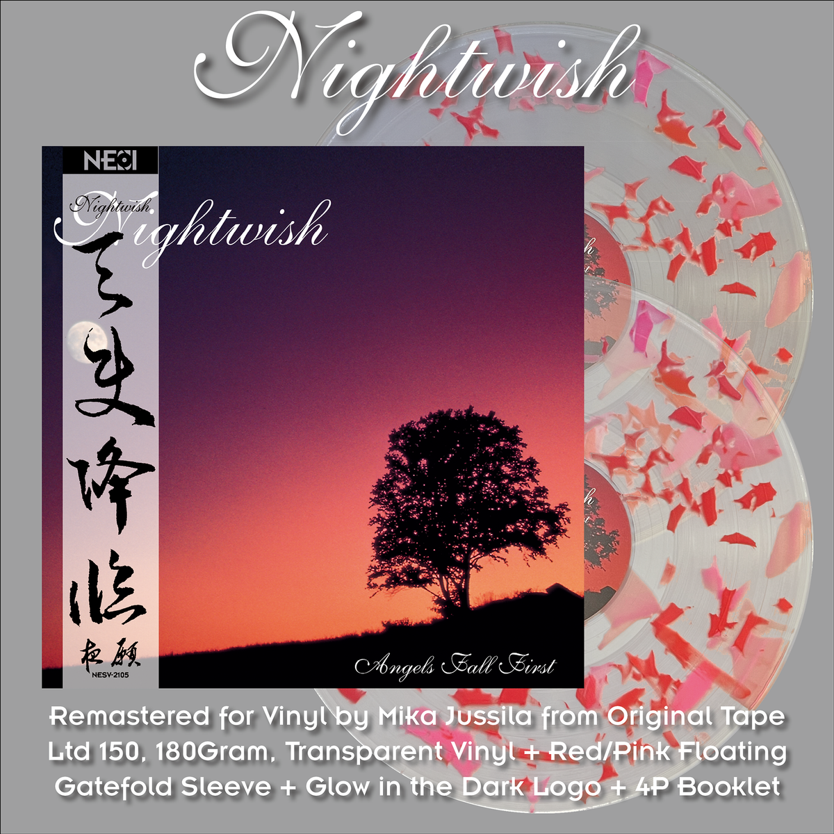 [NESI] Nightwish - Angels Fall First - Ltd 150 Floating Vinyl - Asian – Blastbeats Vinyl