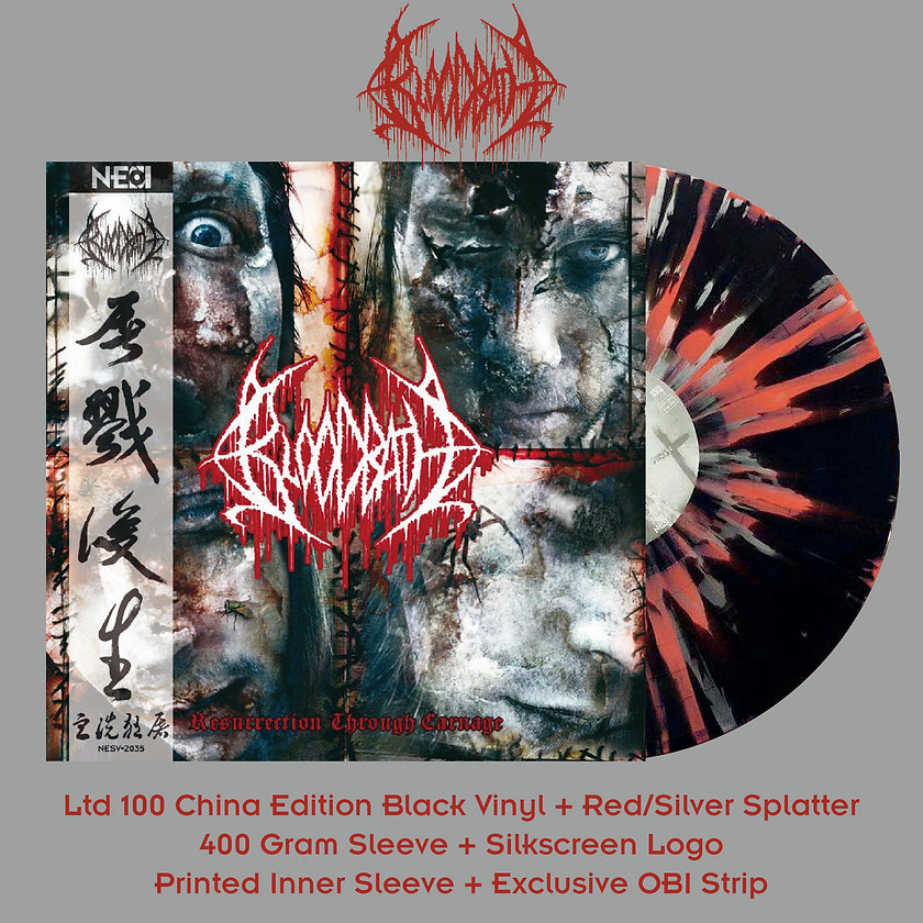[NESI-Rarity] Bloodbath - Resurrection Through Carnage - *NUMBERED* Lt – Blastbeats Vinyl