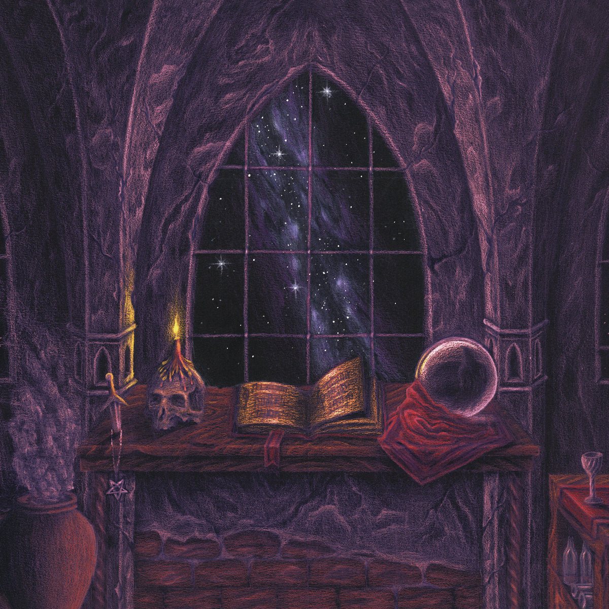 Vrajitor’s Tenebrarium - E.N.L.D. - Transparent Vinyl LP – Blastbeats Vinyl