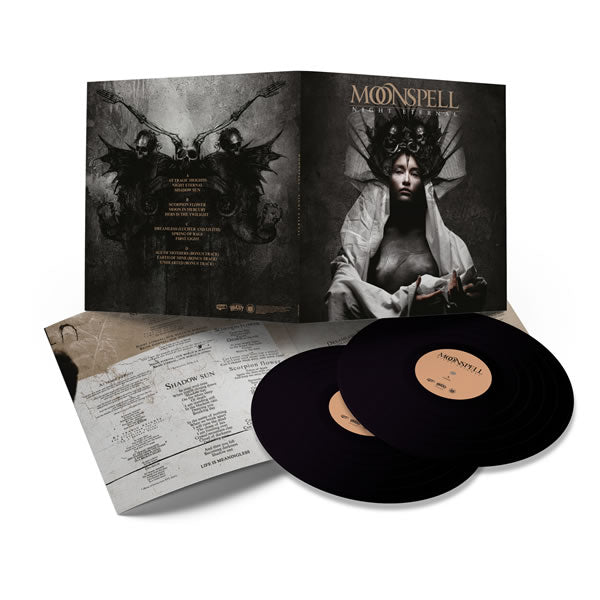 Moonspell - Night Eternal - 2LP Deluxe Vinyl DLP – Blastbeats Vinyl