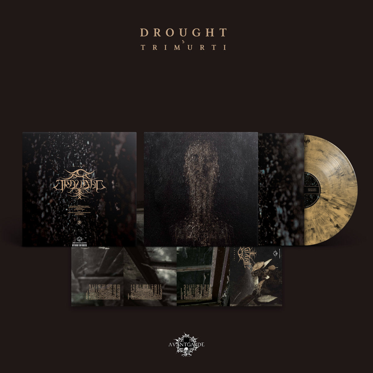 Drought - Trimurti - Gold Marble Vinyl LP – Blastbeats Vinyl