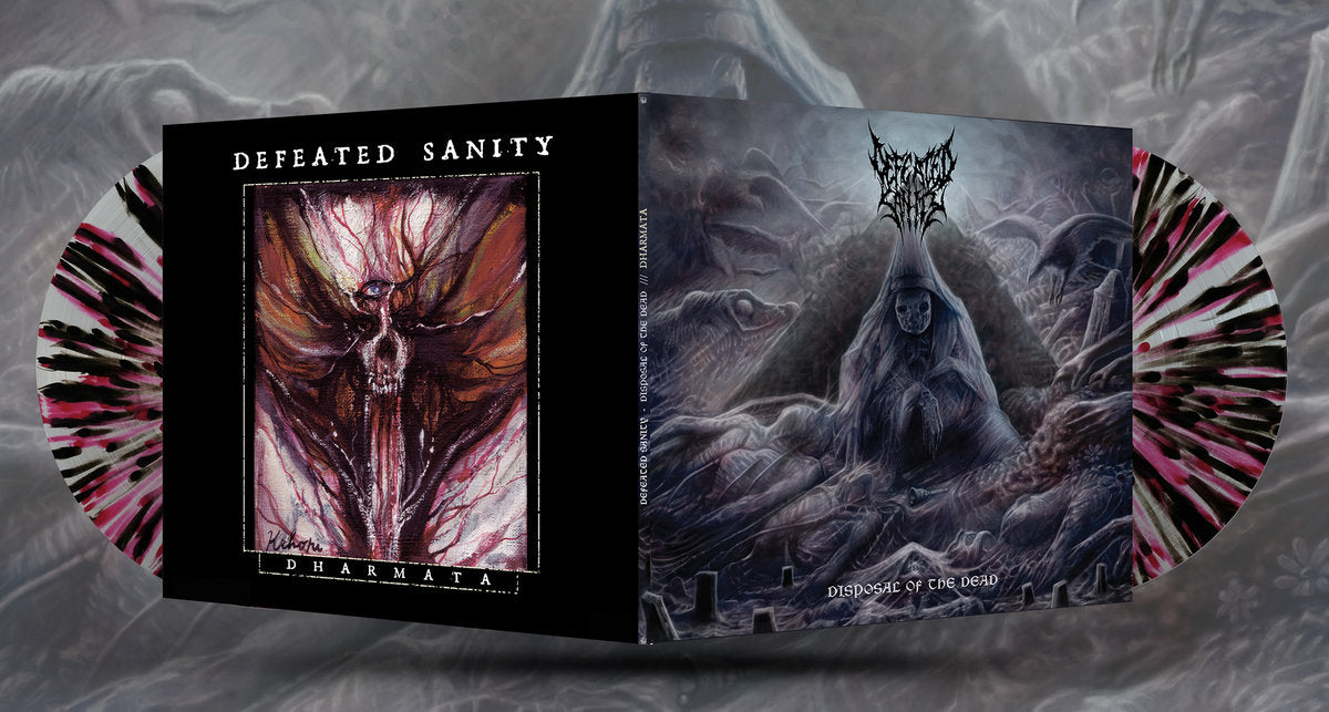 Defeated Sanity - Disposal Of The Dead // Dharmata - *LTD 150* Splatte ...