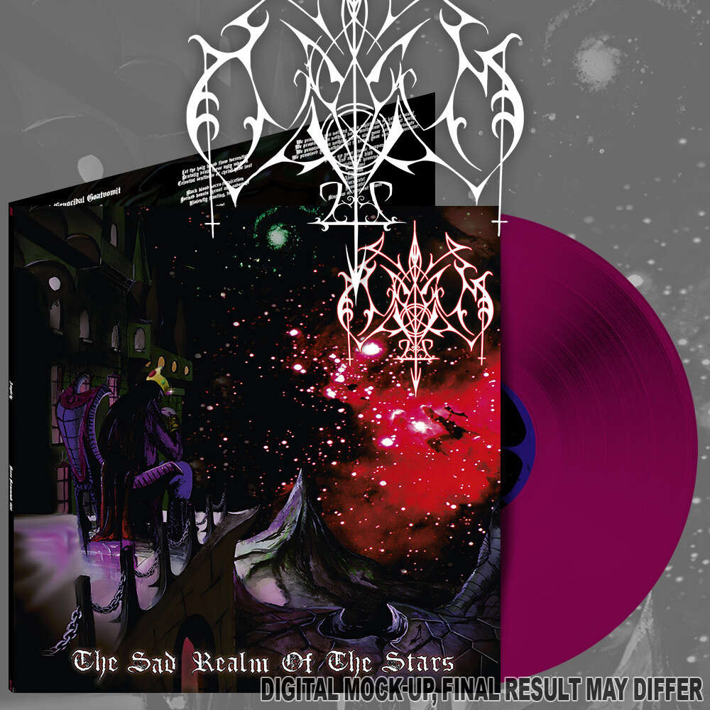 ODIUM - The Sad Realm Of The Stars - Violet Vinyl LP – Blastbeats Vinyl