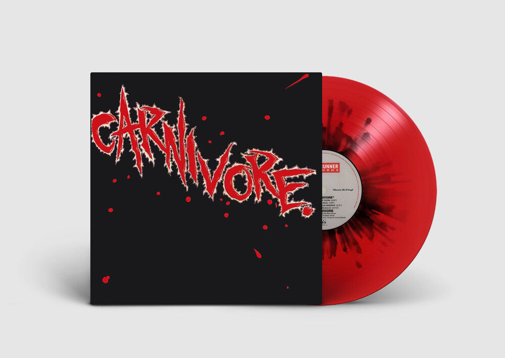 CARNIVORE - Carnivore - Red/Black Splatter Vinyl LP – Blastbeats Vinyl