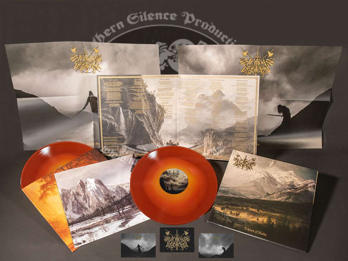 Caladan Brood - Echoes Of Battle - 2LP *LTD 300* Orange/Yellow Vinyl ...
