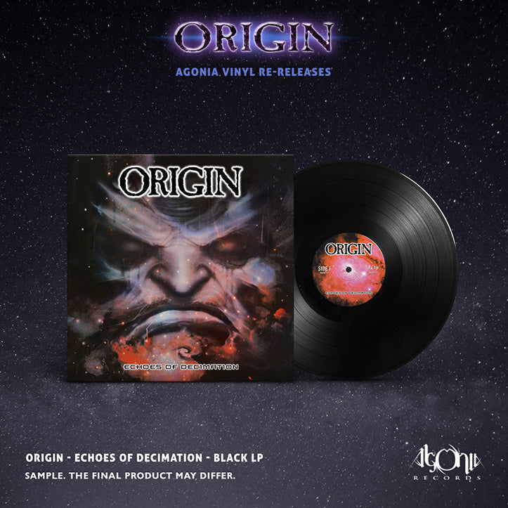 Origin - Echoes of Decimation (OriginsOfOrigin) - Limited Black Vinyl ...