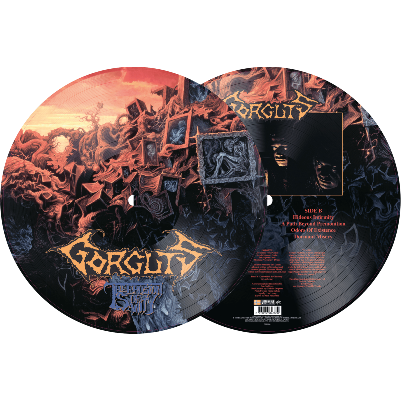 GORGUTS - The Erosion of Sanity - Limited Edition Picture Disc ...