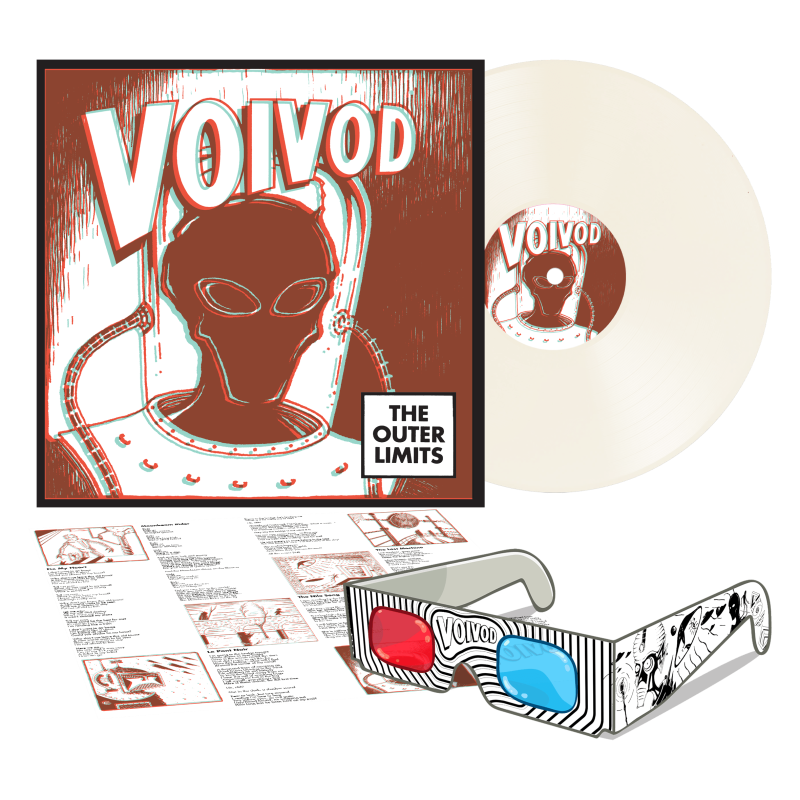 VOIVOD - The Outer Limits - Limited edition 3D - White vinyl including ...
